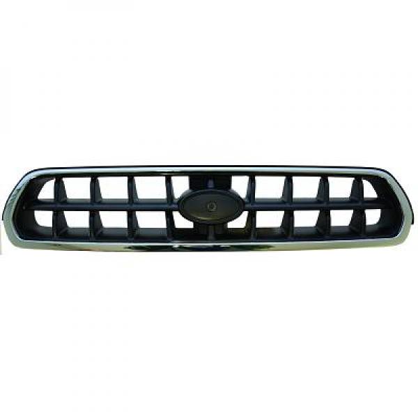 GRILLE DE CALANDRE , NOIRE ET CHROMEE , MODELE JUSQUE 04/2004 de SUBARU ...